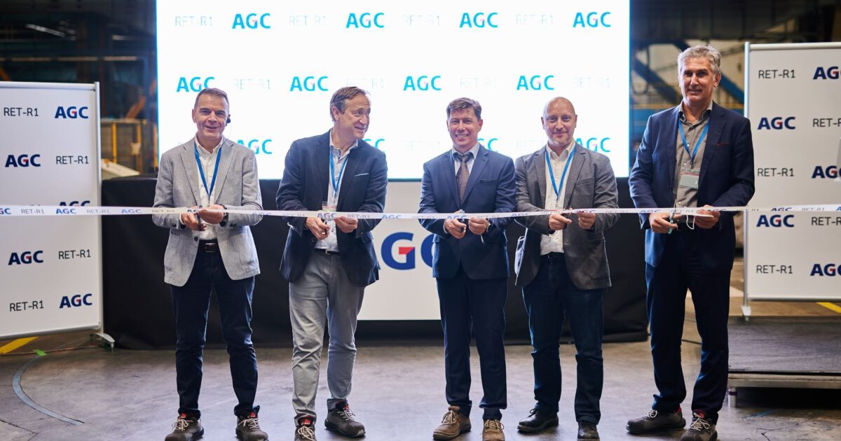 AGC Glass inaugurates renovated furnace