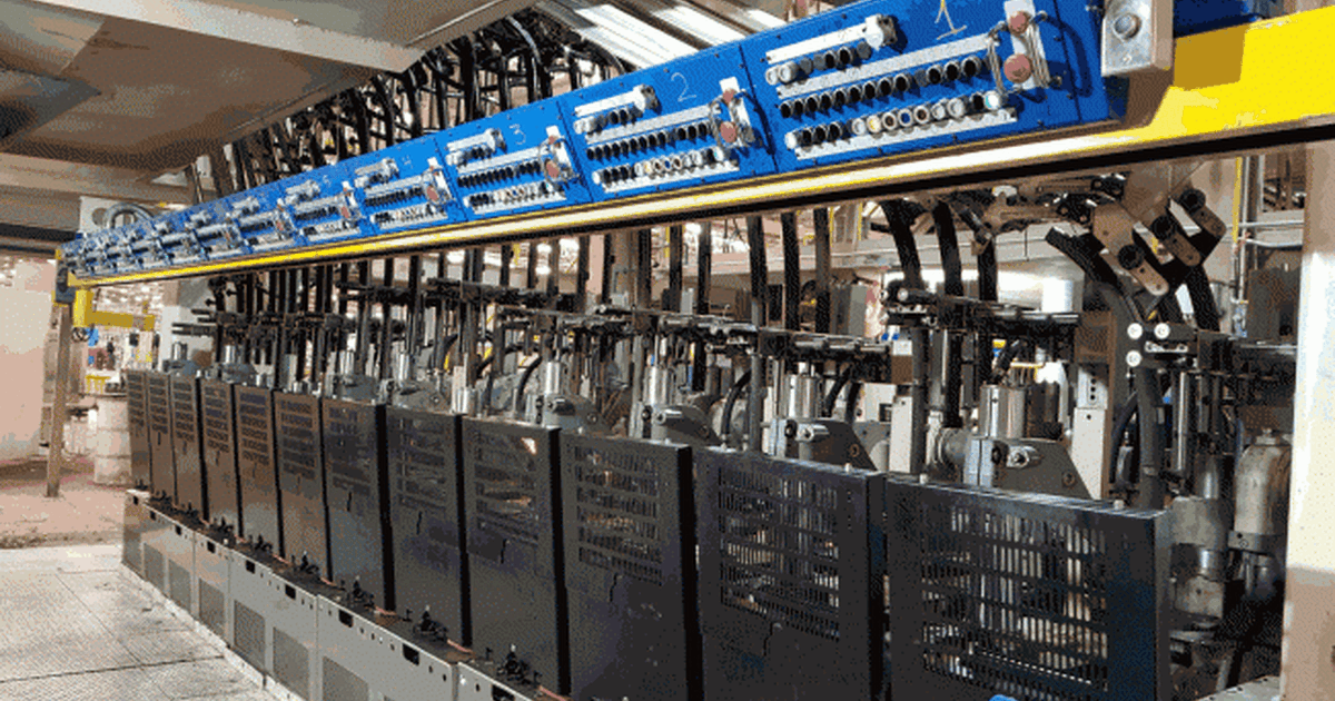 Emhart supplies IS machines to IVC in Mexico