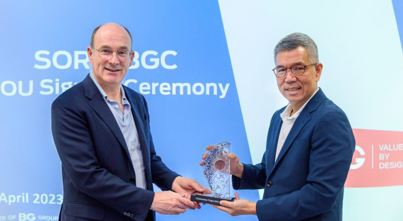 Sorg and BGC sign collaboration project in Thailand